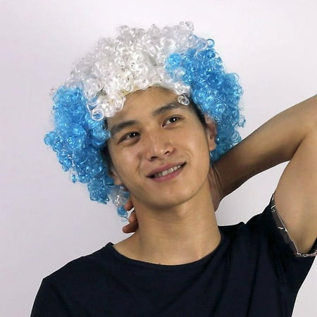 Argentina# World Football Match Cup 32 National Flag Wigs Cheerleading ...
