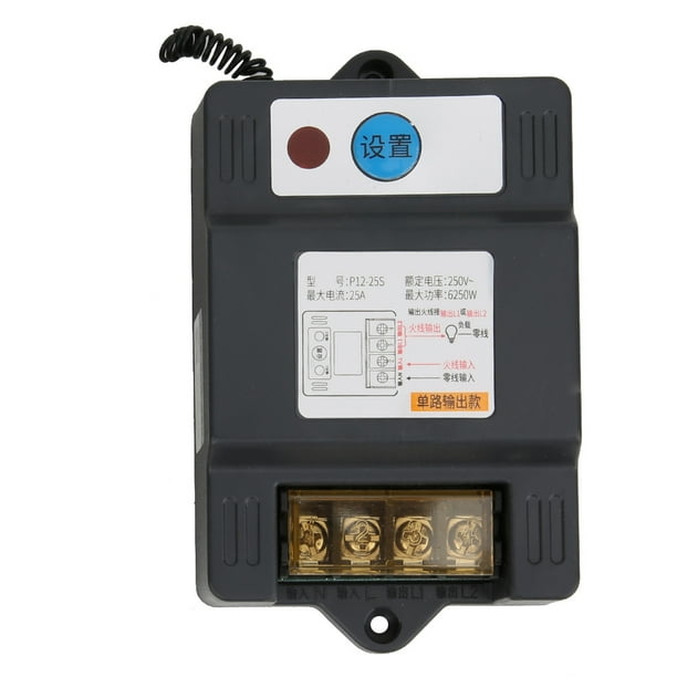 Control Switch,P12-25S Single Output Wiring Remote Control Switch Water ...