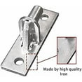 2 Pack Wall Mount Gate Hinges, Heavy Duty Wall Plate Hinges, Outdoor ...