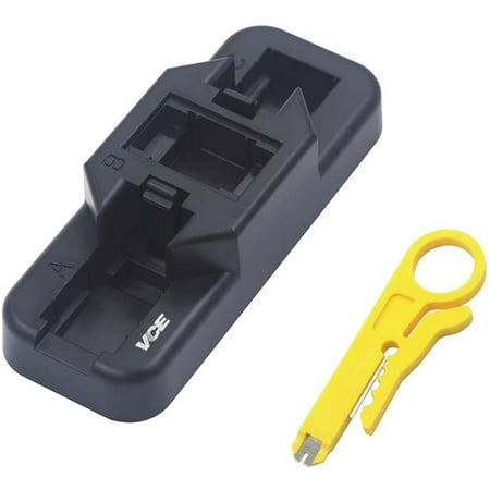 SUZH Combo Keystone Punch Down Stand and Mini Wire Stripper Cutter for ...