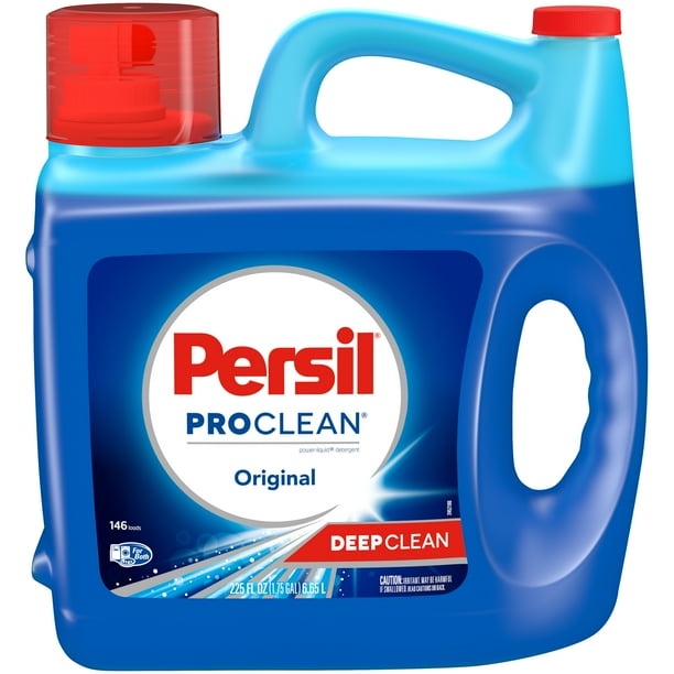 Persil ProClean Liquid Laundry Detergent, Original, 225 Fluid Ounces ...