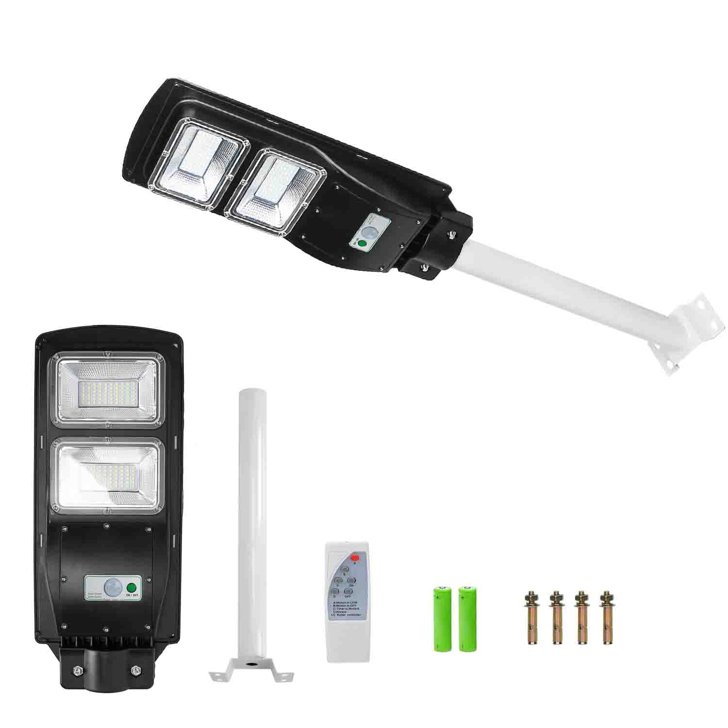 Solar Street Light, LED Solar Power Street Light with Radar Sensor ...