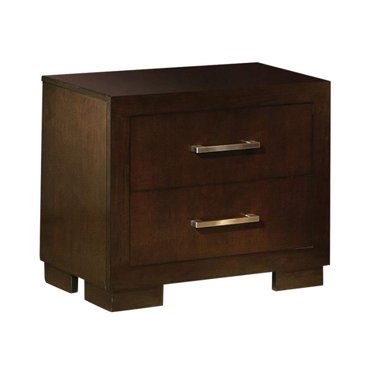 Coaster 200972-CO 2 Drawer Nightstand, Burnished Oak - Walmart.com