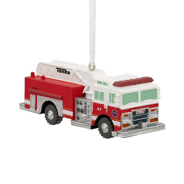 Hallmark Christmas Ornaments, Tonka Fire Truck Ornament - Walmart.com ...