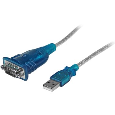 Startech 1 Port USB to Null Modem RS232 DB9 Serial DCE Adapter Cable with FTDI - Walmart.com