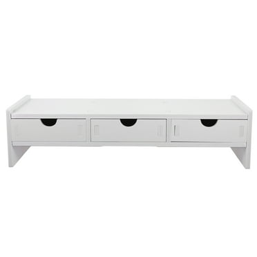 Fenge Acrylic Monitor Stand Riser, 42.5 Inches Dual Acrylic Monitor ...