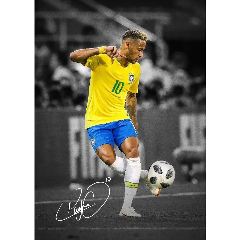 Click here for Nobrand Modern Soccer Sport Player Portrait Poster... prices