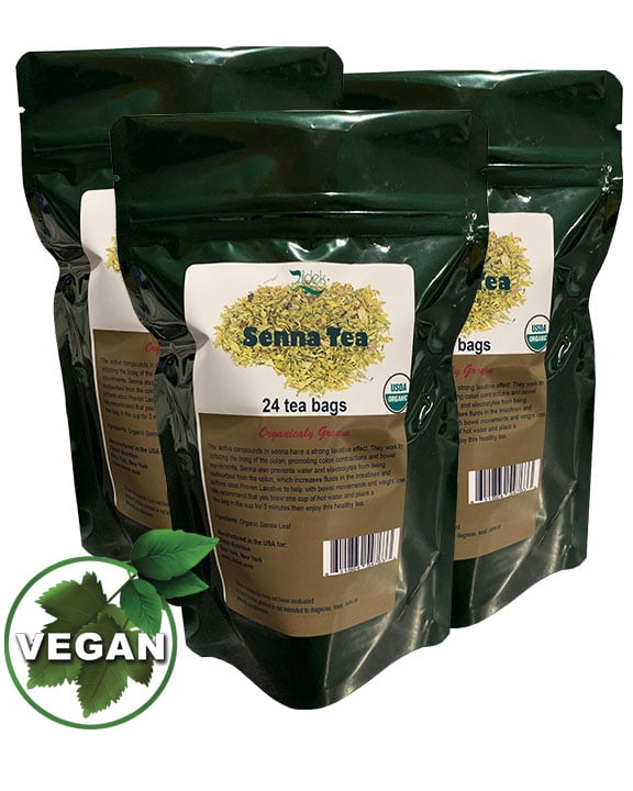 Senna Tea Bags - 3 Packs - Walmart.com