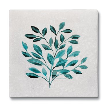 CounterArt Natural Travertine 4 Pack Absorbent Stone Coaster - Walmart.com
