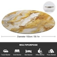 59.1in Round Blanket Light Weight Anti-Wrinkle Anti-Allergy Non ...