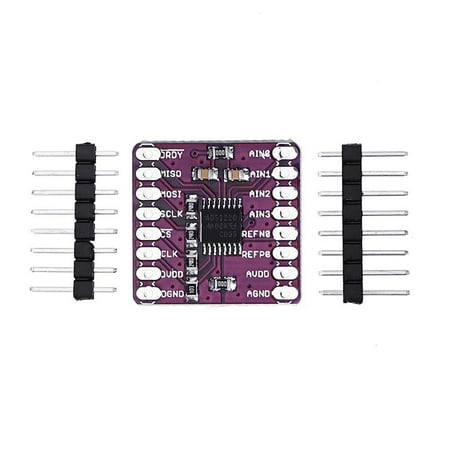 BJYX CJMCU-1220 ADS1220 ADC SPI Low Power 24 Bit A/D Analog-to-Digital Converter Sensor Module ...