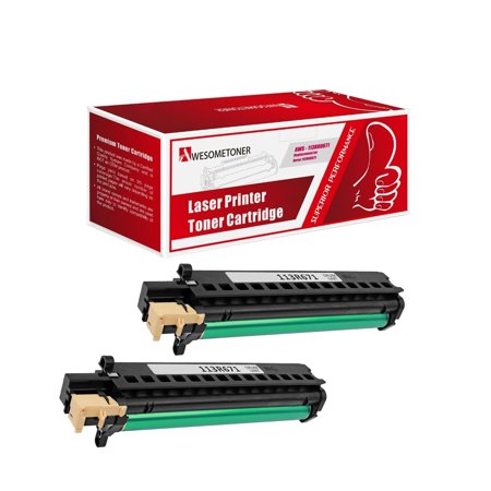 Awesometoner Compatible Drum Cartridge Replacement for Xerox 113R00671 ...