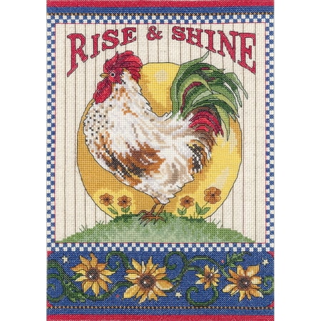 Janlynn Counted Cross Stitch Kit 9"X11"-Rise & Shine (14 Count ...