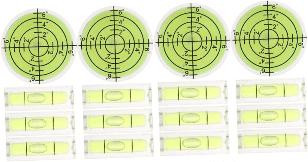 Square Frames 16 Pieces Small Spirit Level Pocket Level Leveling Tool ...