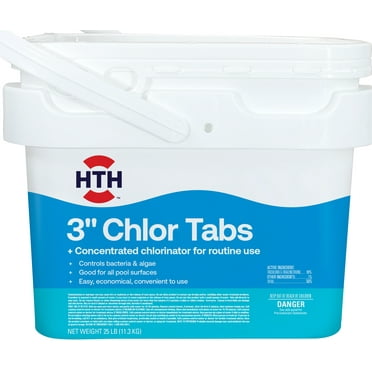 50 lbs 3" Chlor Tabs for Swimming Pools, Tablets, Chlorine Pool ...