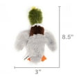 Vibrant Life Cozy Buddy Squeaky Mallard Duck Dog Toy, Chew Level 2 ...