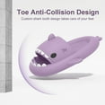 Shark Slides Cloud Slippers for Men and Women,Non-Slip Open Toe Slide ...