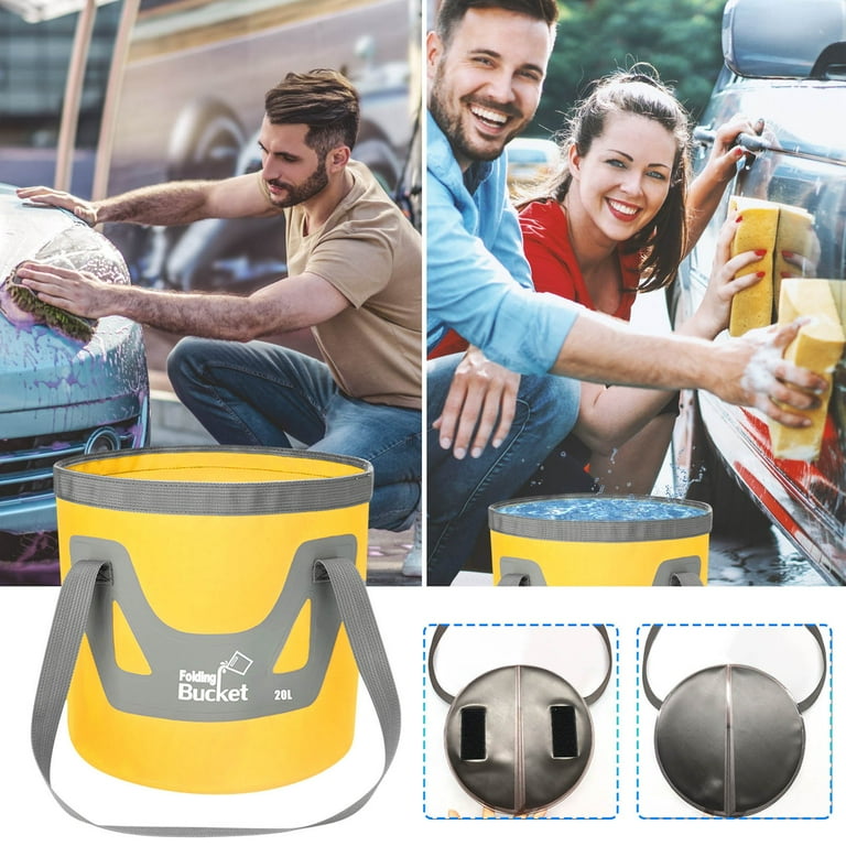 Multifuctional Collapsible Bucket 12l Portable Folding