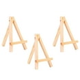 Qumonin 10pcs Mini Wooden Easel 5" Tabletop Stand for Crafts & Photos ...