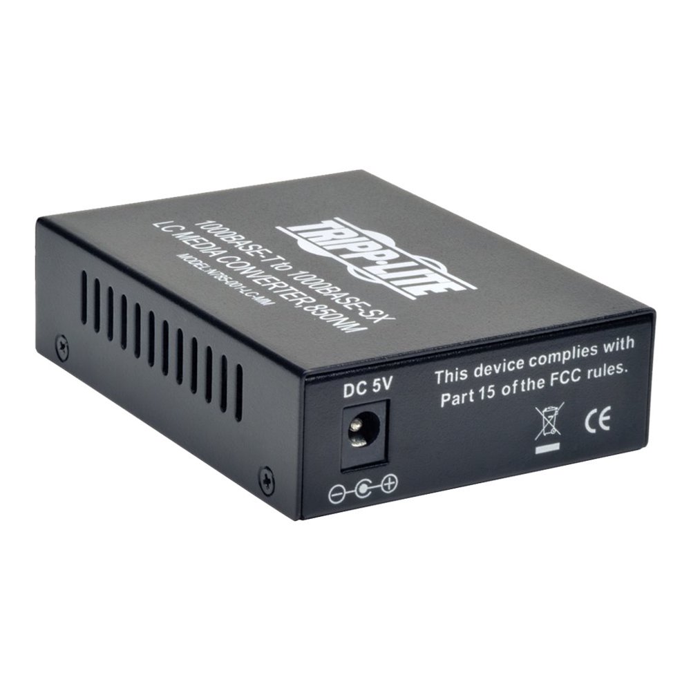 LC Multimode Fiber Media Converter Gigabit 10/100/1000 RJ45 - Walmart ...