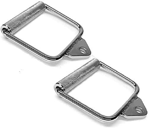 D Shaped Handle D Handle (Pair) Barbell D Shaped Press Down Bar Cable ...