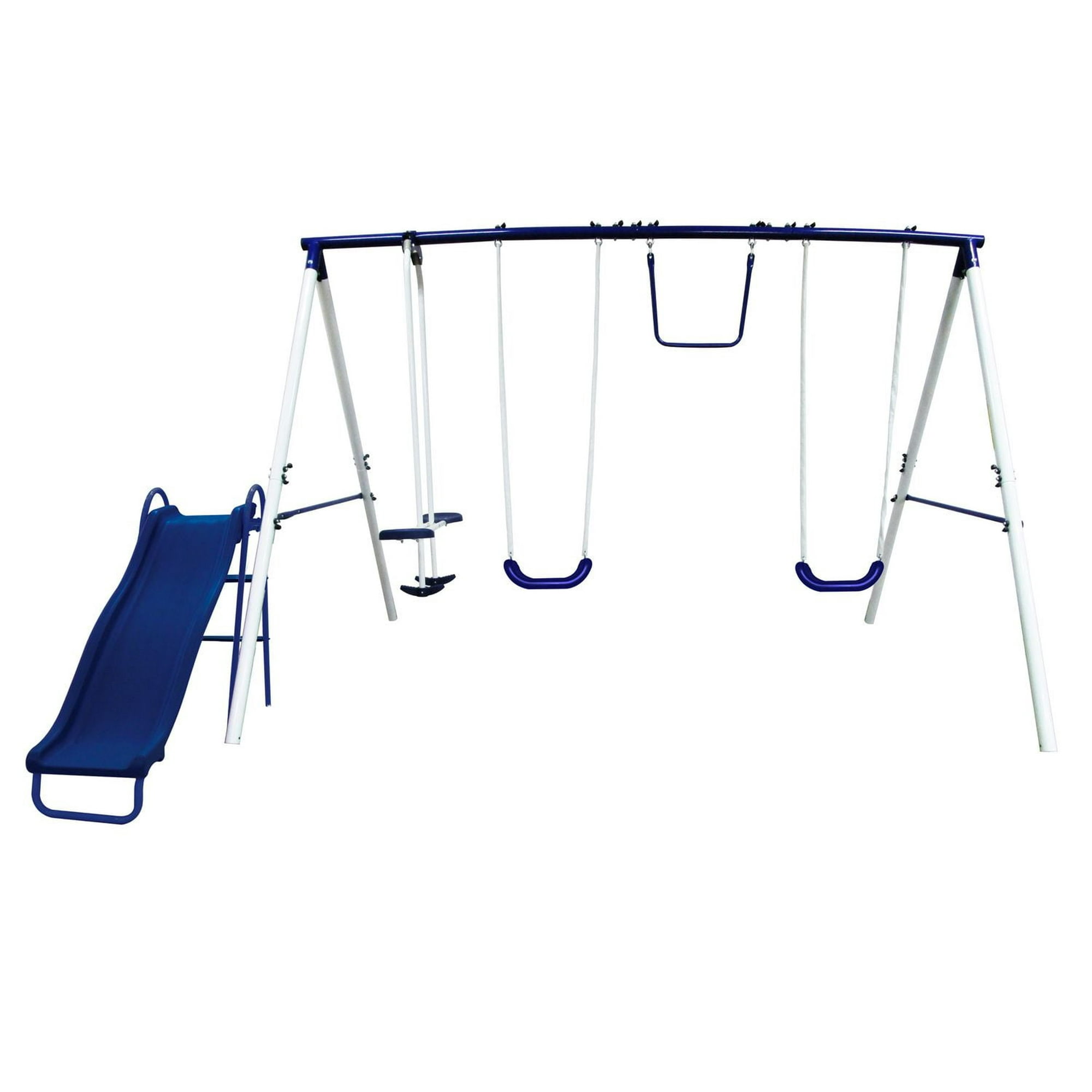 Click here for Sportspower 6 Station Metal Swing Set prices
