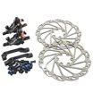 JUIN TECH F1 Hydraulic Flat mount Road CX Disc Brake set 160mm w/ Rotor ...
