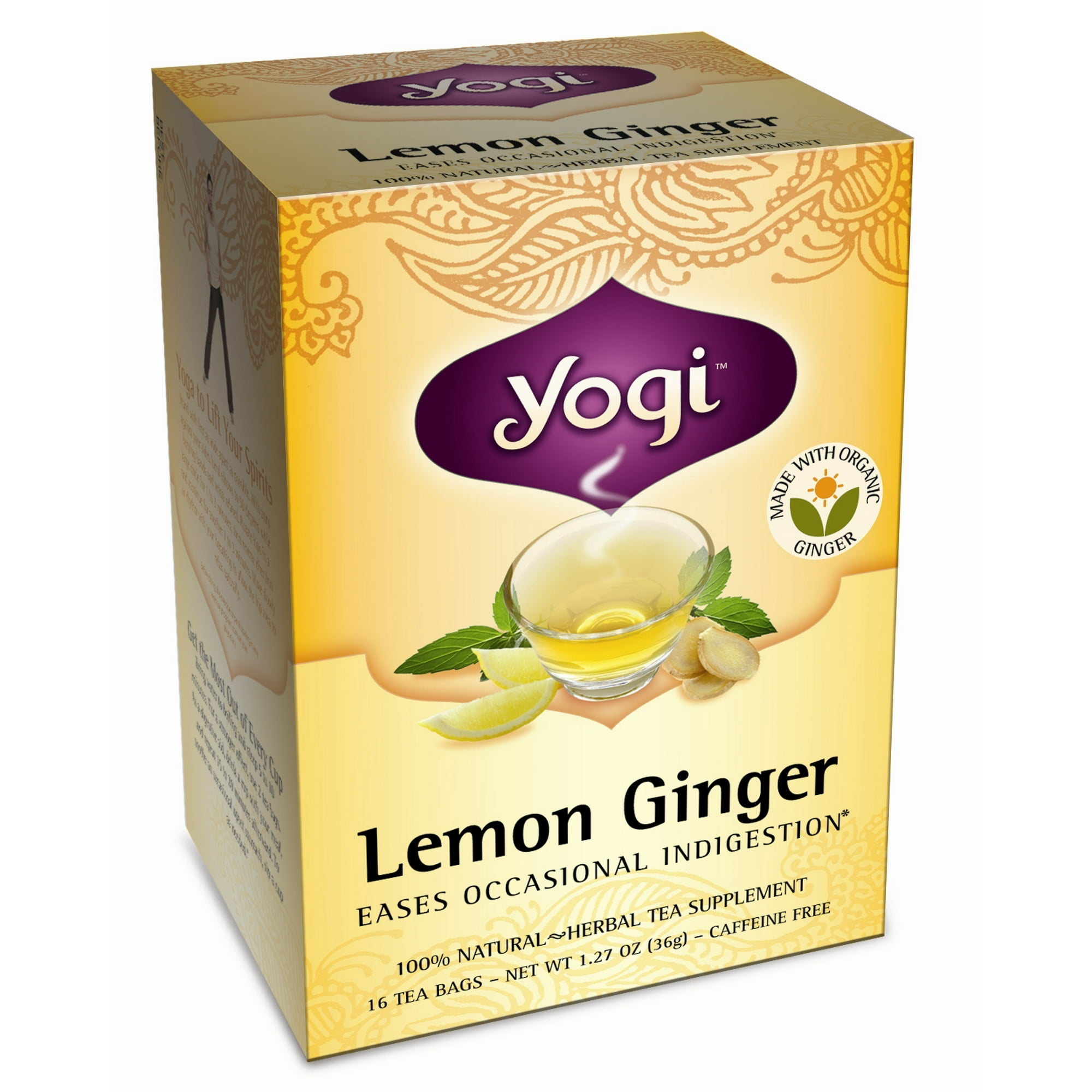 Click here for Yogi Tea Lemon Ginger  16 Bags prices