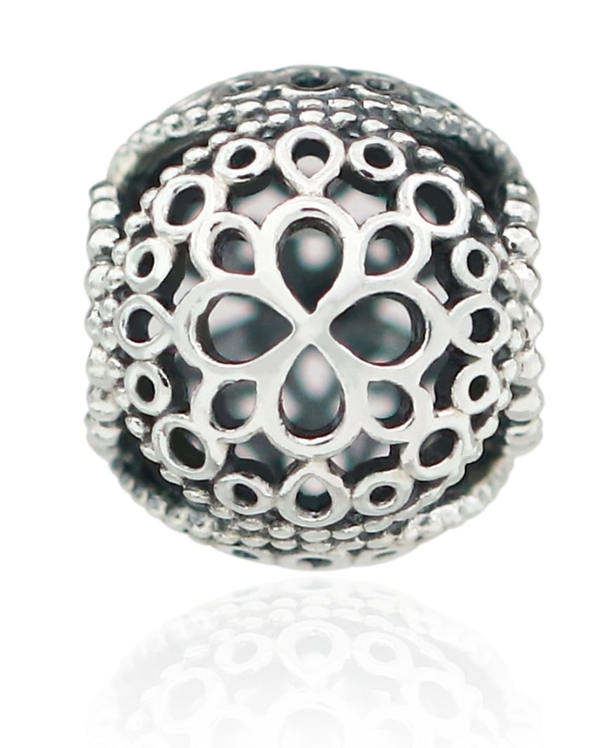 PANDORA Openwork Flower Charm - Walmart.com
