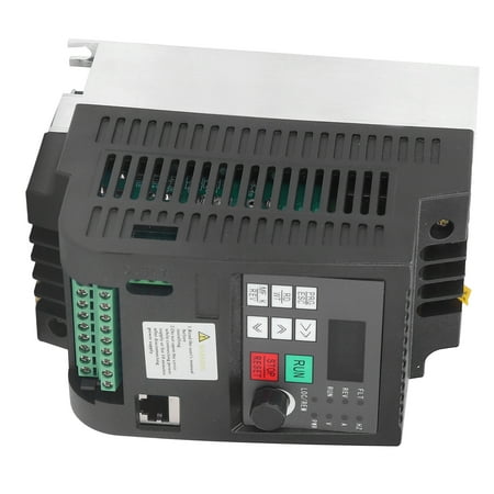 Frequency Inverter, VFD Variable Frequency Drive 2.2KW 380V 5A 3 Phase Motor Speed Controller ...