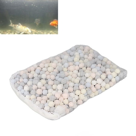 LAFGUR Aquarium Bio Balls,Aquarium Bacteria Ball Aquarium Filter Media ...