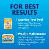 ARM & HAMMER Clear Balance Swimming Pool Alkalinity pH Maintenance ...