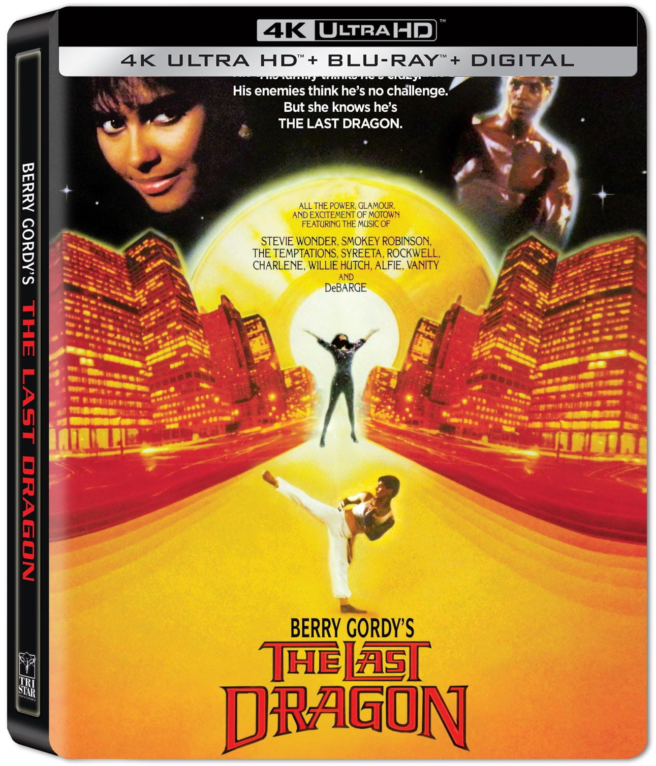 Berry Gordy's The Last Dragon (Steelbook) (4K Ultra HD + Blu-Ray ...