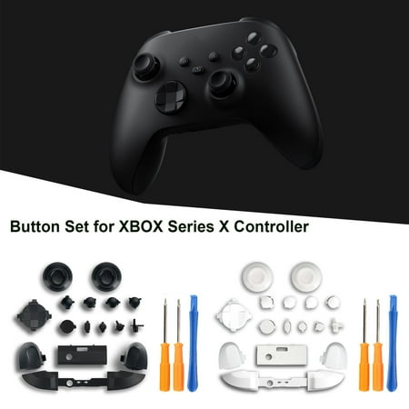 Full Set Bumpers Triggers Buttons Replacement for XBOX Series ...