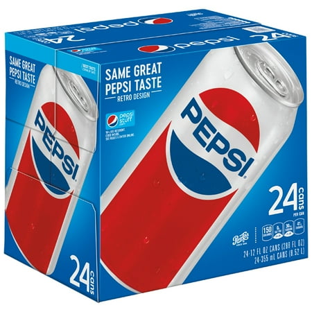 Pepsi Cola 24-12 fl. oz. Cans - Walmart.com