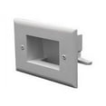 Datacomm Electronics 45-0008-WH Easy-Mount Recessed Low-Voltage Cable ...