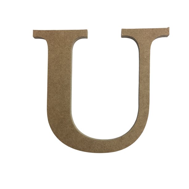 Wooden Letter Unfinished, Times Font, Craft Cutout - Walmart.com