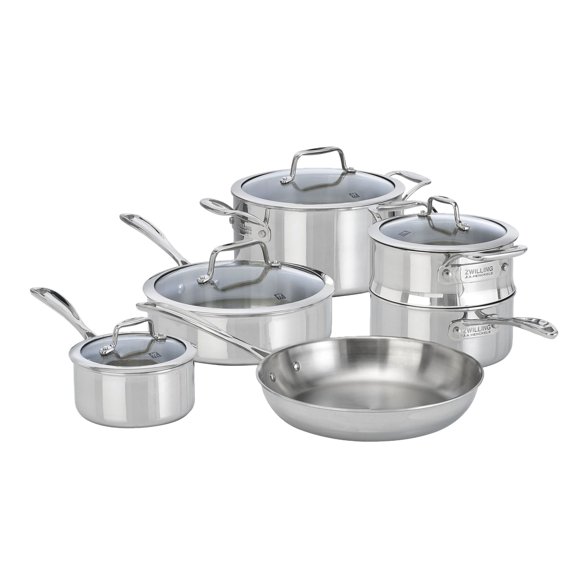 Click here for Zwilling Vista Clad 10 Piece 18/10 Stainless Steel... prices