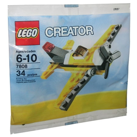 LEGO Creator Yellow Airplane Bagged Building Toy Set 7808 | Walmart Canada