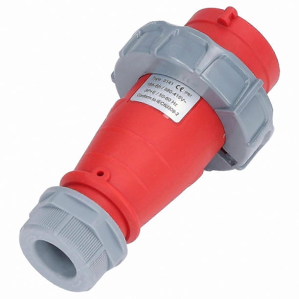 Waterproof Industrial Connector IP67 4-Pin 3P+E Aviation Plug for AC ...