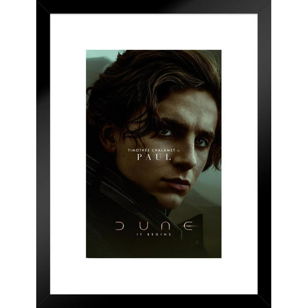 Dune Poster Timothee Chalamet Paul Atreides Photo Image Official ...