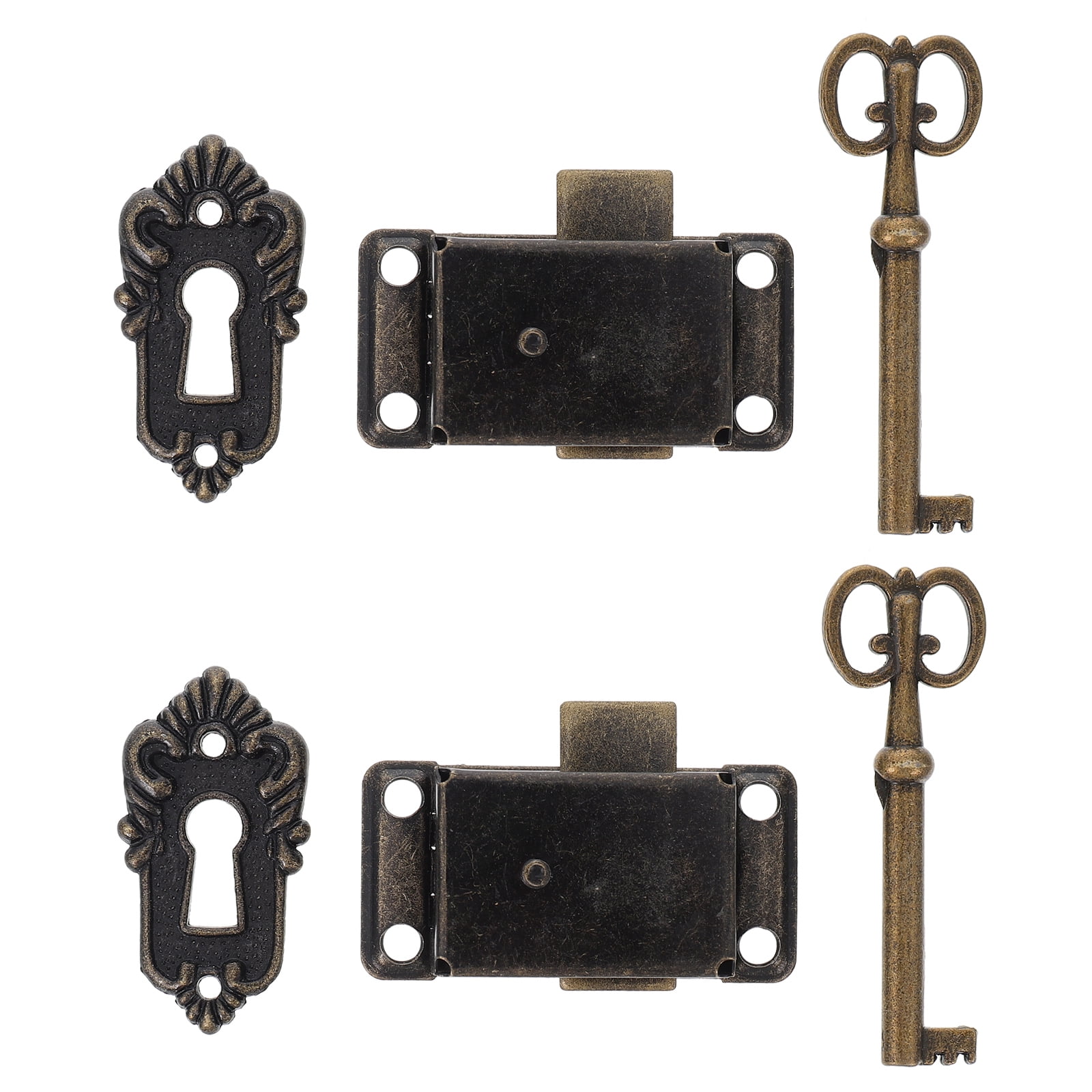 Click here for Kakowely 2pcs Classical Drawer Locks Antique Cabin... prices