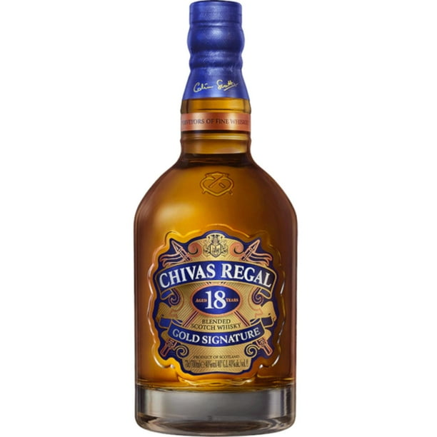 Pack de 2 Whisky Chivas Regal Blend 18 Años 750 ml | Bodega Aurrera en línea