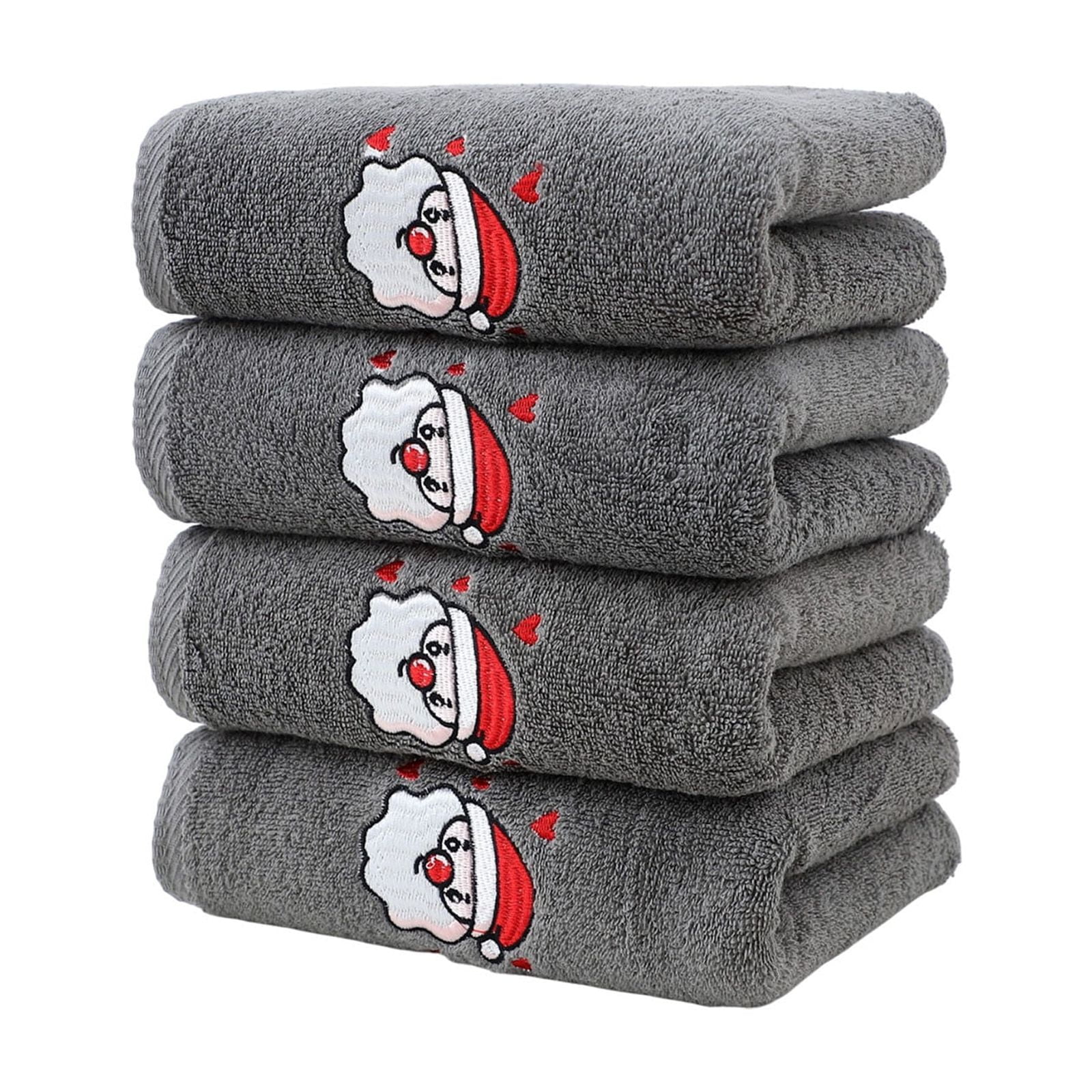 Click here for Eazytech 4 Pack Christmas Hand Towel Set  14X30 So... prices