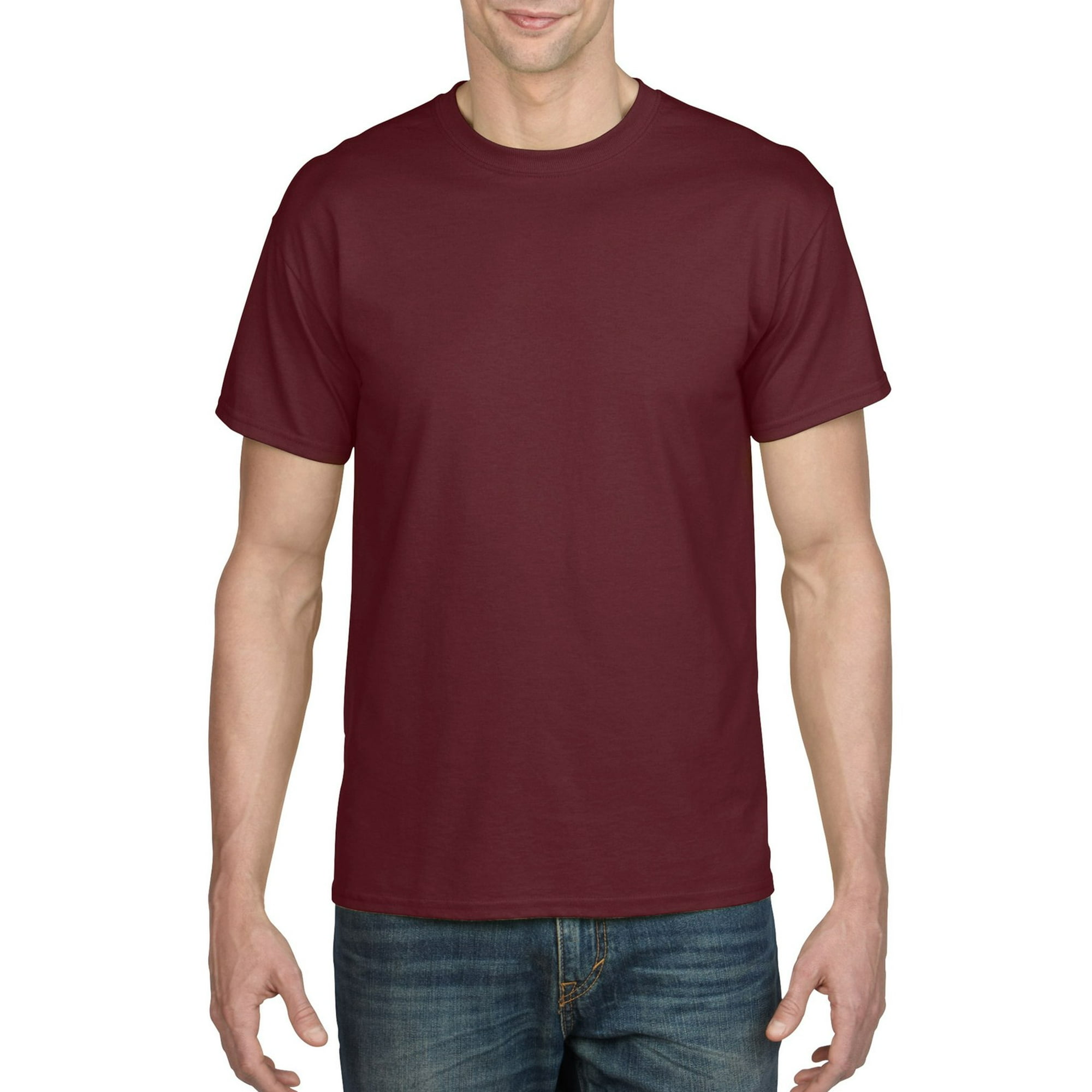Click here for Gildan Mens Dryblend T-Shirt  2xl  Maroon prices