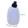 Handhelds Waters Bottles 280ml Running Belt Waters Bottle Plastic Drink ...