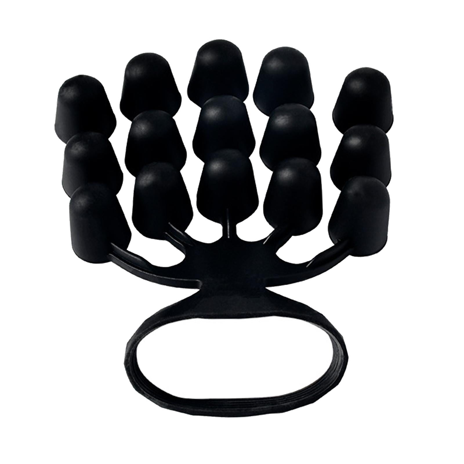 Hand Grip Strengthener Hand Gripper Resistance Band Finger Exerciser ...
