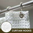 50 Pcs Curtain Adjusting Hooks Window Drape Pin Corner Rod - Walmart.com