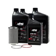 BRP 779257 Can-Am 4T 0W-40 Full Synthetic XPS Oil Change Kit OEM Ski ...