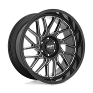 Moto Metal Aluminum Rim MO978 RAZOR 20X10in Satin Black Machined Red ...